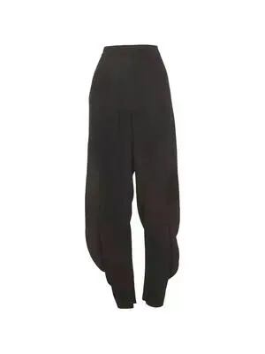 Ralph Lauren Kersten Crepe Trousers - Black