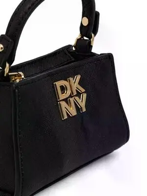 Dkny Micro Foster Logo-plaque Chain-link Mini Bag