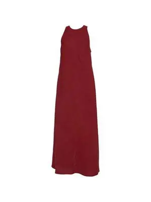 MULLER OF YOSHIOKUBO Cut-out Backless Maxi Dress - Red
