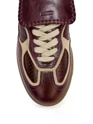 ALOHAS Tb.490 Club Patent Leather Sneakers - Red