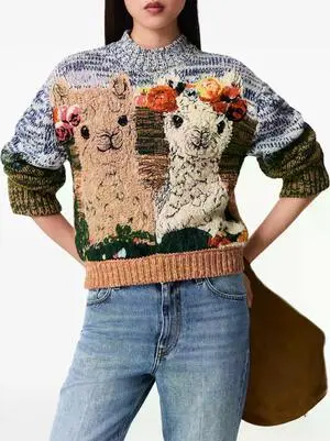 Stella McCartney Alpaca-motif Sweater