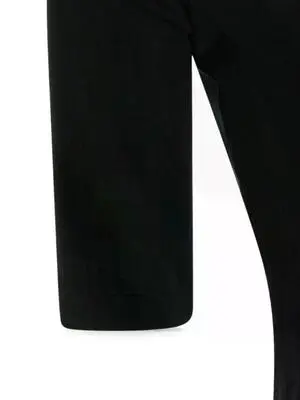 Fabiana Filippi Elbow-sleeve T-shirt - Black