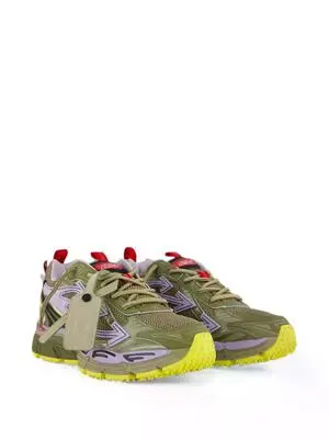 Off-White Be Right Back" Panelled Sneakers - Green