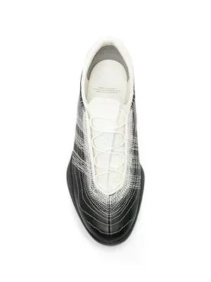 Y3 X Adidas Regu Embroidered-logo Leather Sneakers