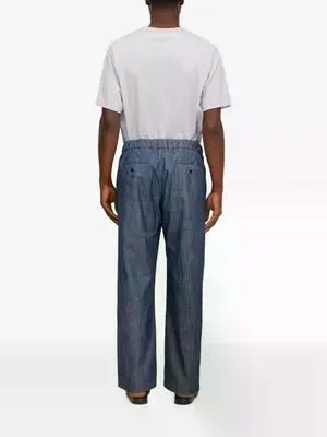 Nn07 Kay Pleated Trousers - Blue