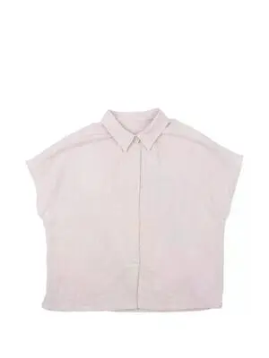 Naked & Famous Denim Billie Double-weave Gauze Shirt - Pink