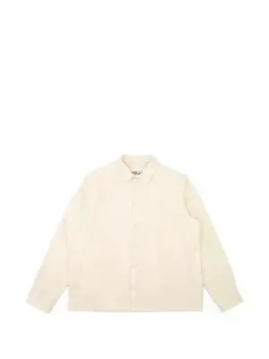 Naked & Famous Denim True Double-weave Shirt - White