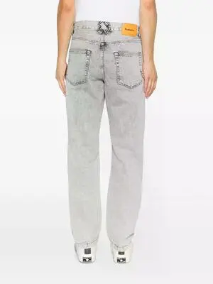 REPLAY Panelled Acid Wash Jeans