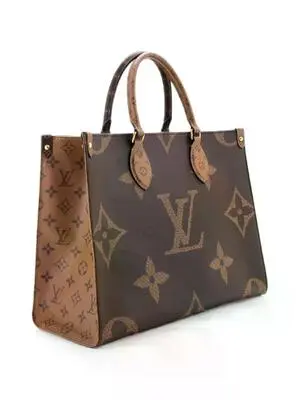 LOUIS VUITTON Monogram Giant Mm Onthego Tote Bag - Brown