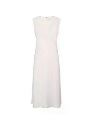 Calvin Klein Sleeveless Midi Dress - Neutrals