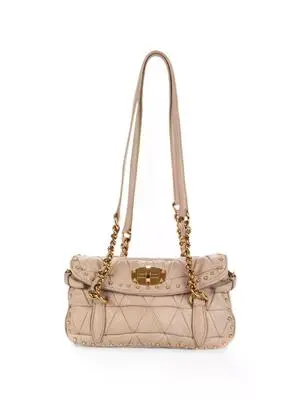 Miu Miu Studded Turn-lock Shoulder Bag