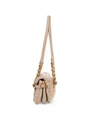 Miu Miu Studded Turn-lock Shoulder Bag