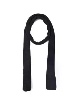 Emporio Armani Ribbed-trim Scarf
