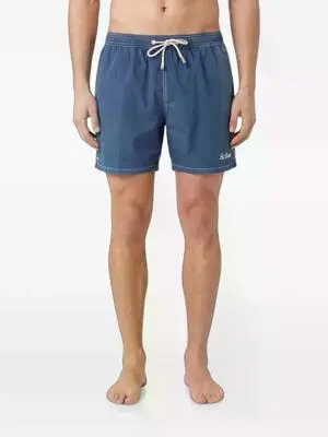 MC2 SAINT BARTH Drawstring Swim Shorts With Contrast Stitching