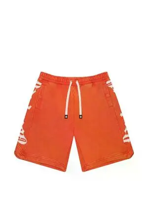 GODSPEED Courtside Logo-print Jersey Shorts - Orange