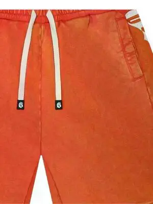 GODSPEED Courtside Logo-print Jersey Shorts - Orange