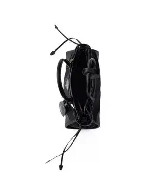 Prada Bonnie Small Re-nylon And Leather Handbag