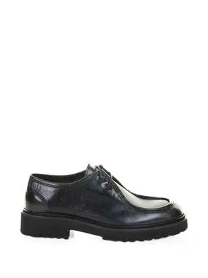 FRANCO FEDELE Lug-sole Derby Shoes - Black