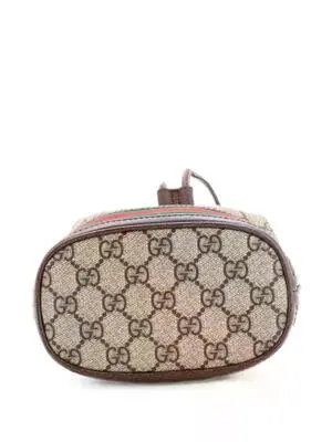 Gucci Ophidia Gg Coated Canvas Mini Bucket Bag