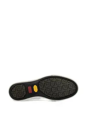 Visvim Contrast Stitch Logo Print Sneakers
