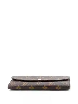 LOUIS VUITTON Emilie Wallet Monogram Canvas Small Wallets