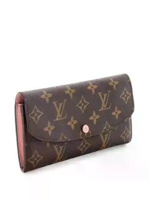 LOUIS VUITTON Emilie Wallet Monogram Canvas Small Wallets - Brown