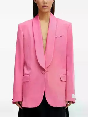 Kenzo Single-breasted Blazer - Pink