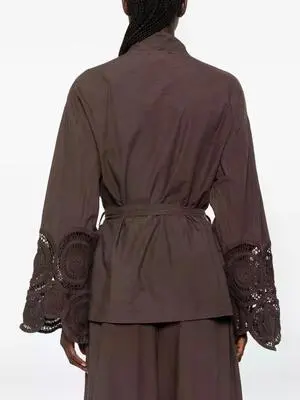 VICOLO Crochet-trim Kimono