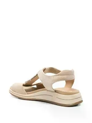 ARA Osaka Embellished Touch-strap Sandals