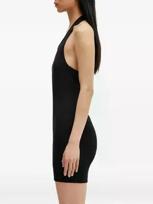 Vetements Ribbed Halterneck Mini Dress