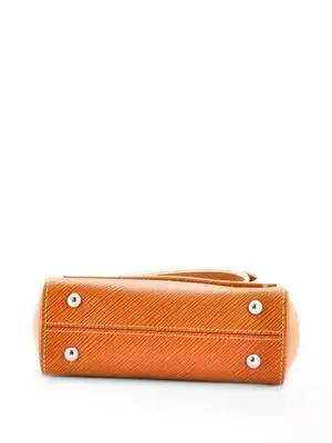 LOUIS VUITTON Cluny Top Handle Bag Epi Leather Mini Satchel - Brown