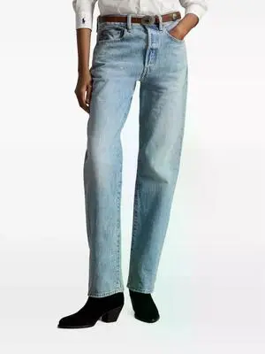 Polo Ralph Lauren Paint-splattered Straight-leg Jeans