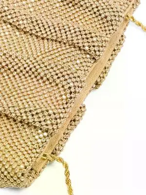 LOEFFLER RANDALL Serena Crystal-embellished Clutch Bag