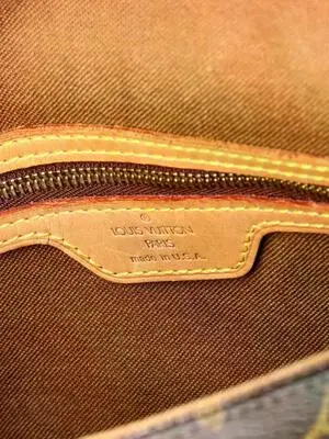 LOUIS VUITTON Monogram Canvas Looping Handbag Mini Satchel