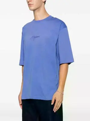 Moschino Logo-embroidered T-shirt