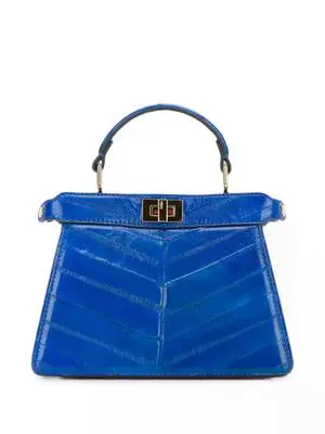 Fendi Peekaboo Iseeu Top-handle Shoulder Bag - Blue