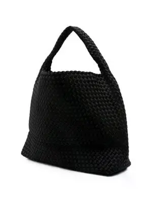 MARREA Large Woven Shoulder Bag