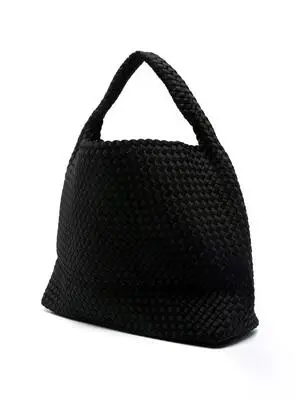 MARREA Large Woven Shoulder Bag