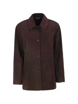 Max Mara Panelled Suede Jacket