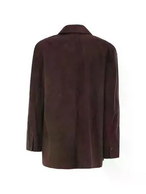 Max Mara Panelled Suede Jacket