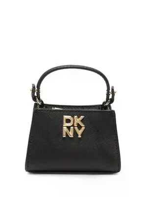 Dkny Micro Foster Logo-plaque Chain-link Mini Bag