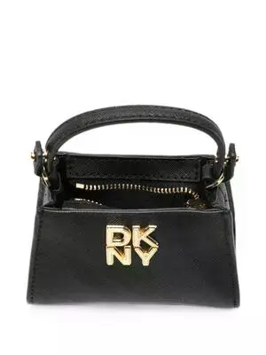 Dkny Micro Foster Logo-plaque Chain-link Mini Bag