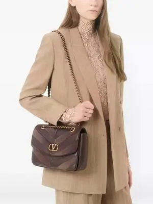 Valentino Garavani Pinstripe Double-breasted Blazer - Neutrals