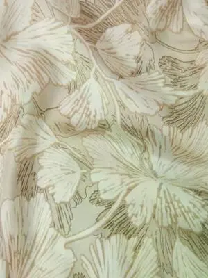 Brunello Cucinelli Floral-print Silk Scarf