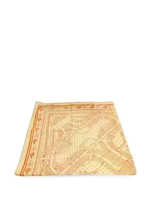 Hermès Equestres Shawl Scarf - Neutrals