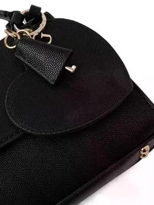 Guess Isabel Logo-plaque Heart-charm Shoulder Bag