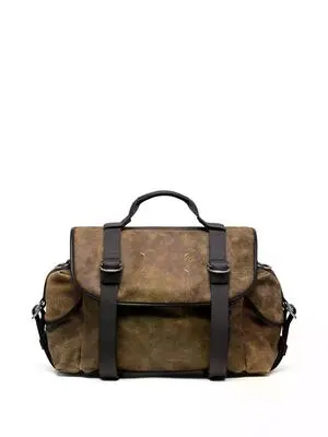 MAISON MARGIELA High-tech Crackle-leather Tote Bag