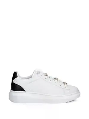 Guess Fiona Charm-embellished Sneakers - White