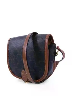 Celine Medium Folco Shoulder Bag In Triomphe Canvas