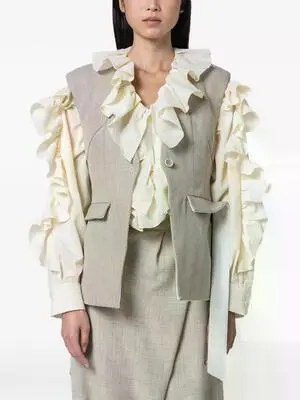 MULLER OF YOSHIOKUBO Form Waistcoat